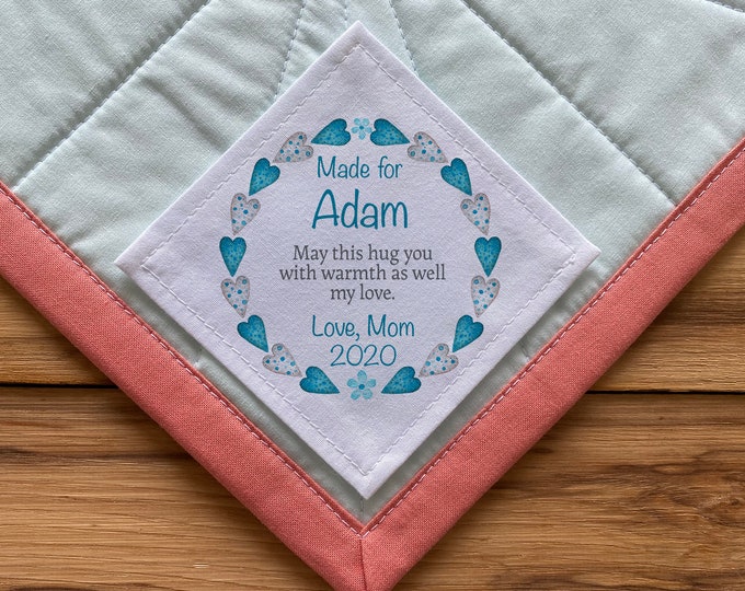 Custom Quilt Labels Sewing Labels Personalized Quilt Labels - Etsy