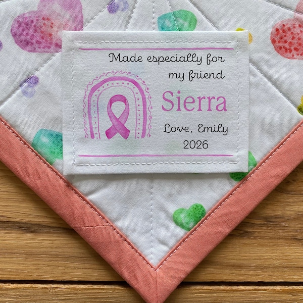 Breast Cancer Quilt - Etsy