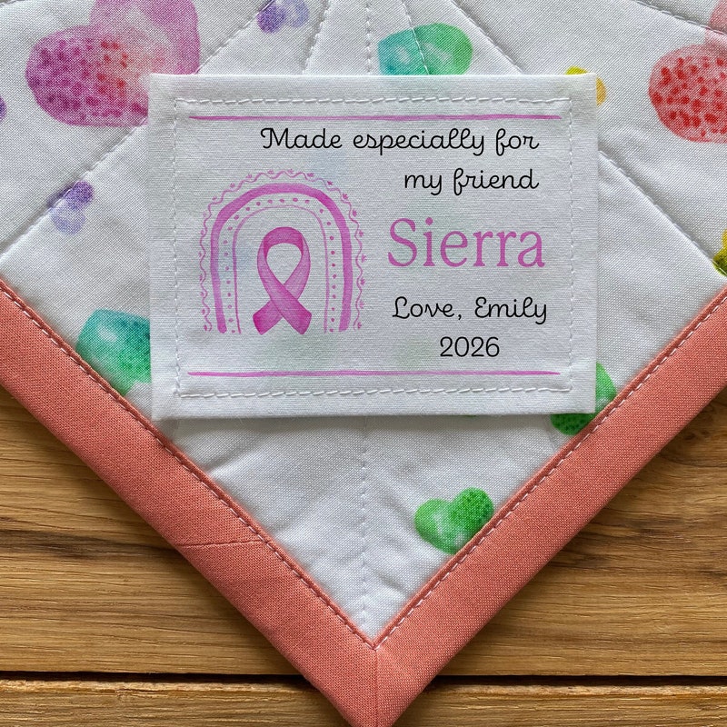 Breast Cancer Quilt - Etsy