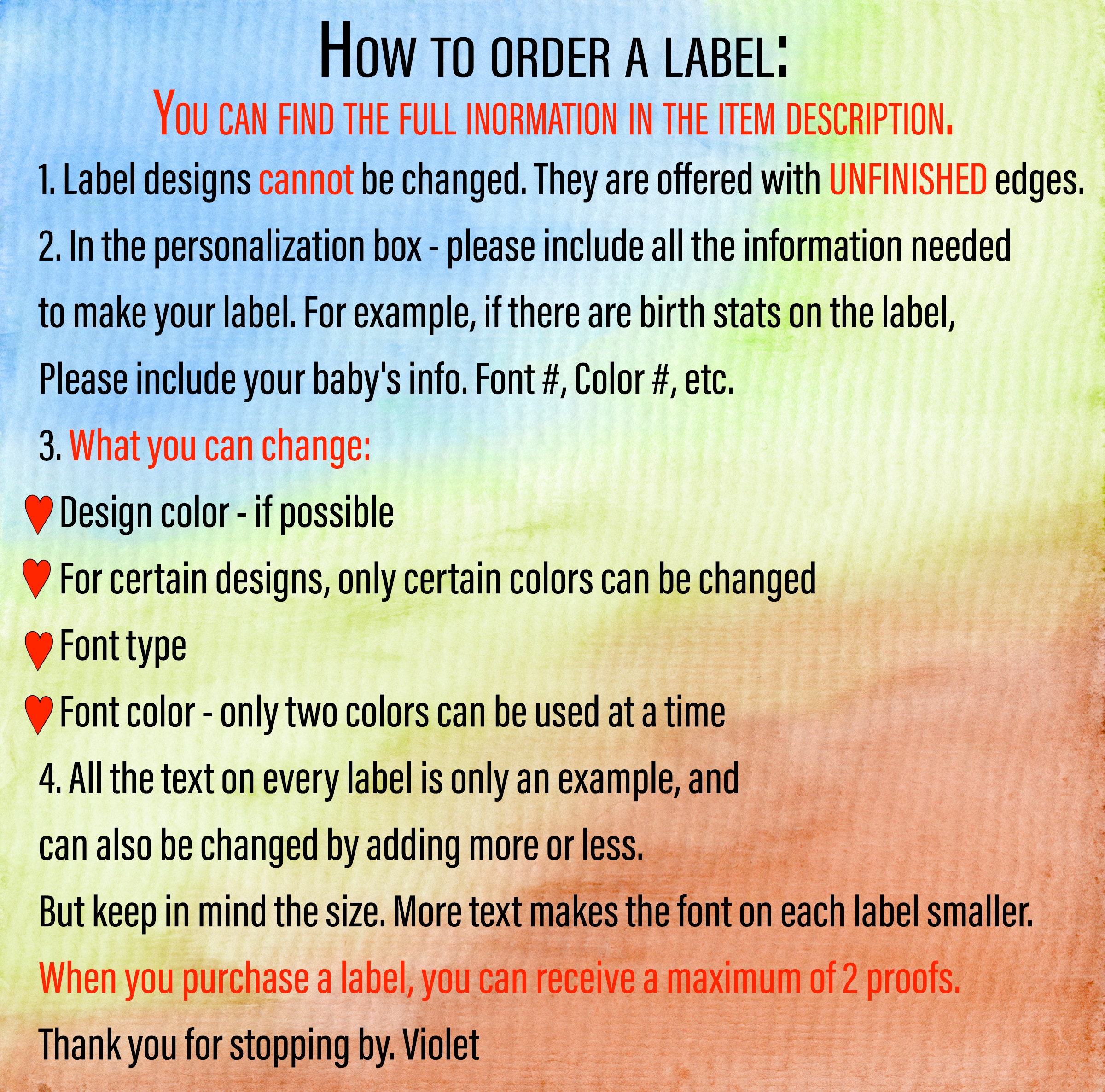 Large Triangle Quilt Label, Personalized Sewing Labels, Personalized ...