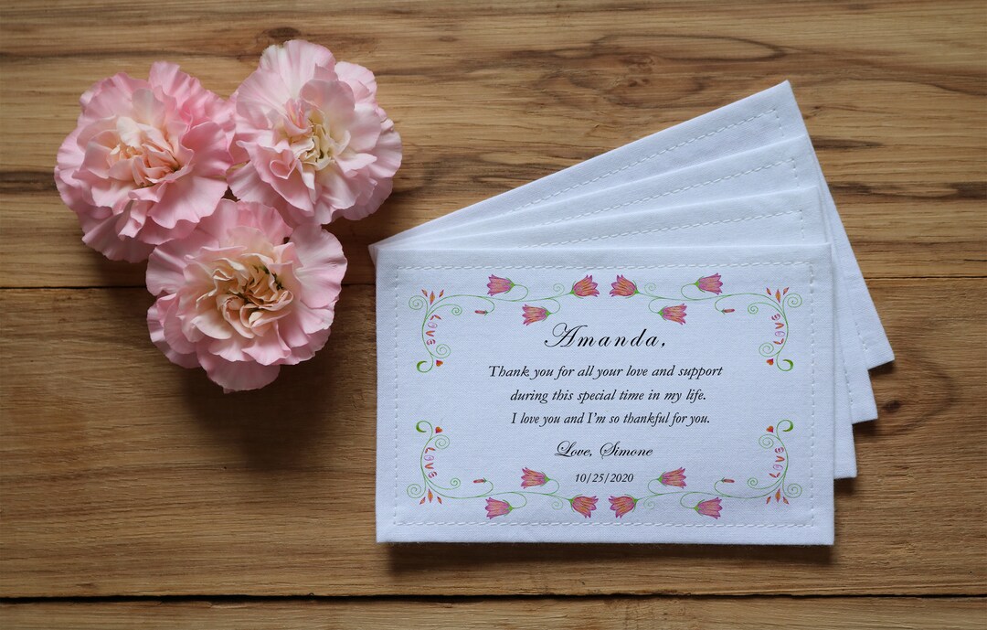 Bridesmaid Labels // Will You Be My Bridesmaid Label // Thank You ...