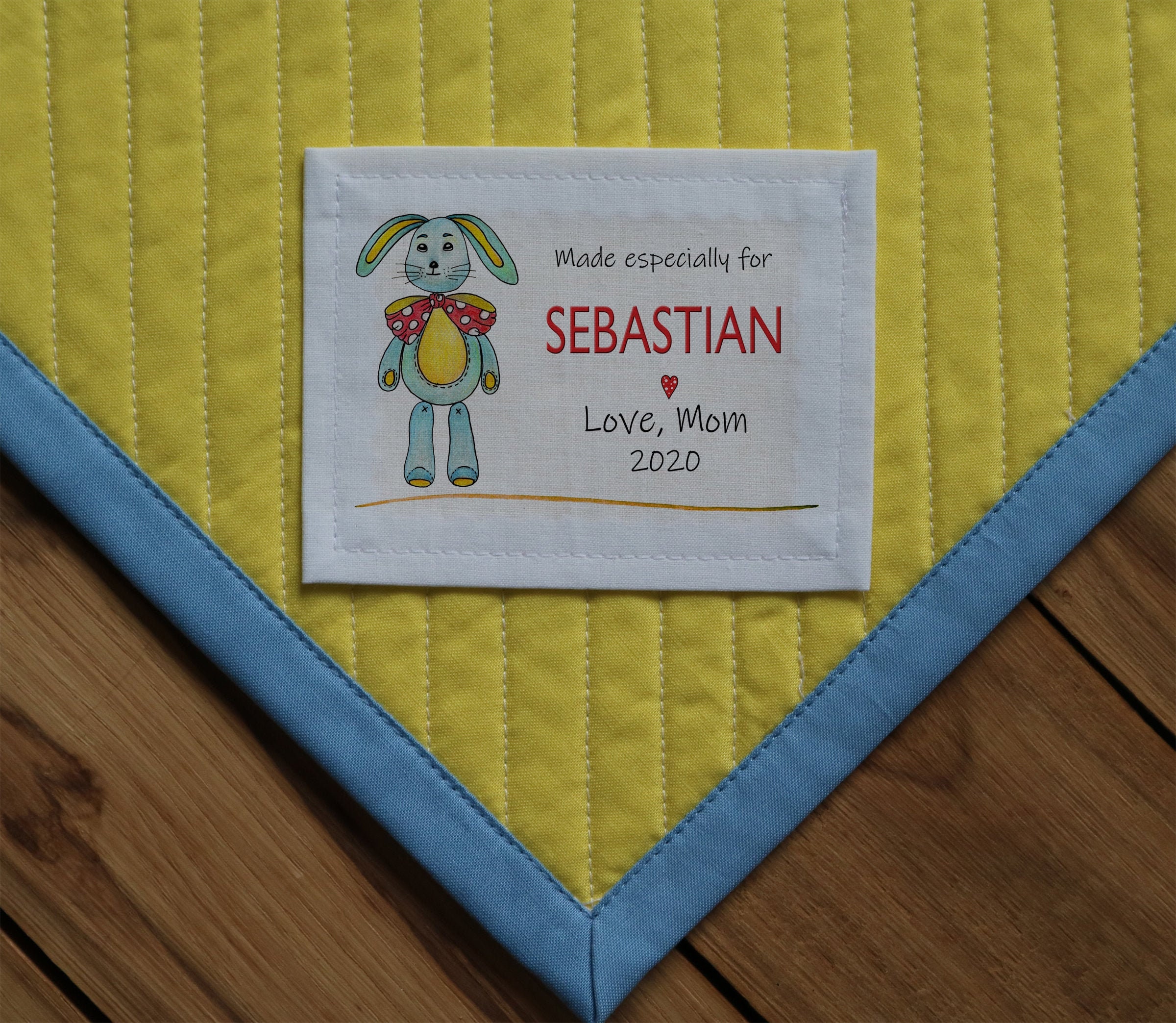 Large Personalized Sewing Labels Personalized Quilt Custom | Etsy