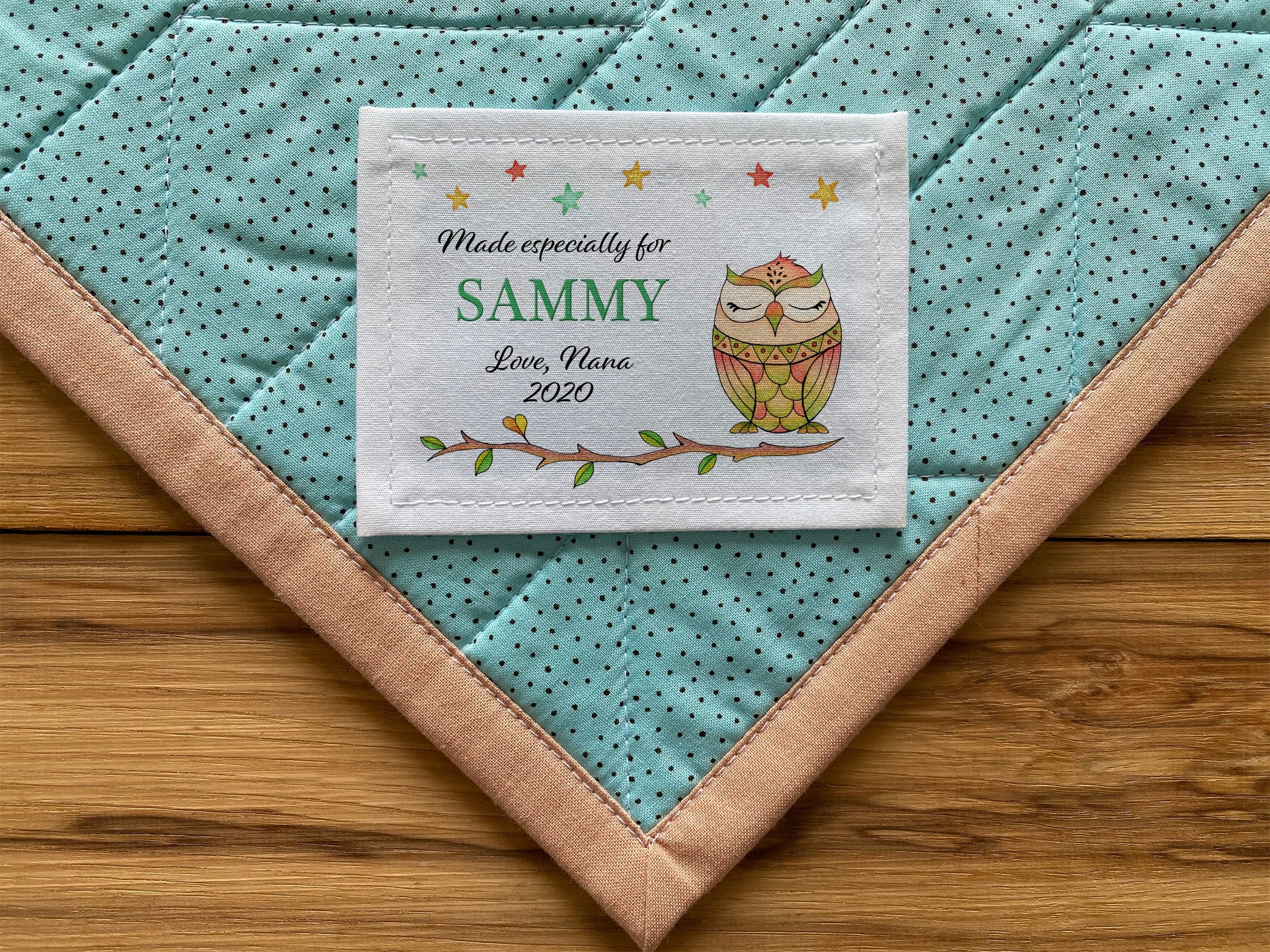 Custom Cotton Fabric Labels Knitting Label Personalized Sewing - Etsy