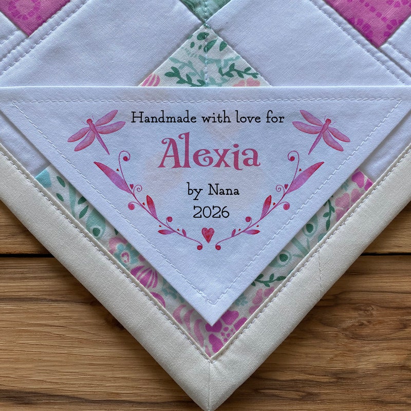 Embroidered Quilt Labels - Etsy