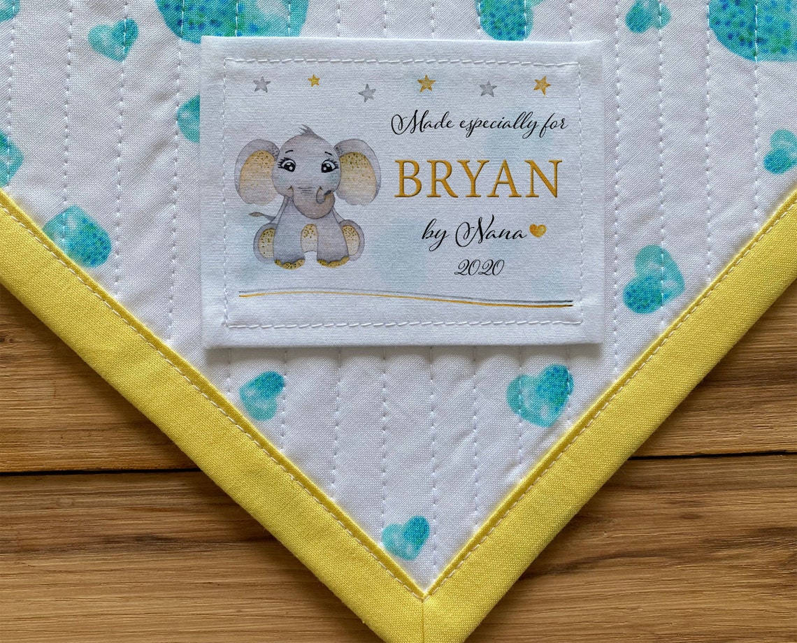 Large Personalized Sewing Labels Personalized Quilt Custom - Etsy