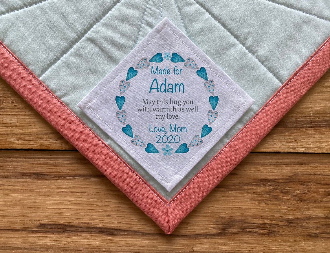 Custom Quilt Labels Sewing Labels Personalized Quilt Labels - Etsy
