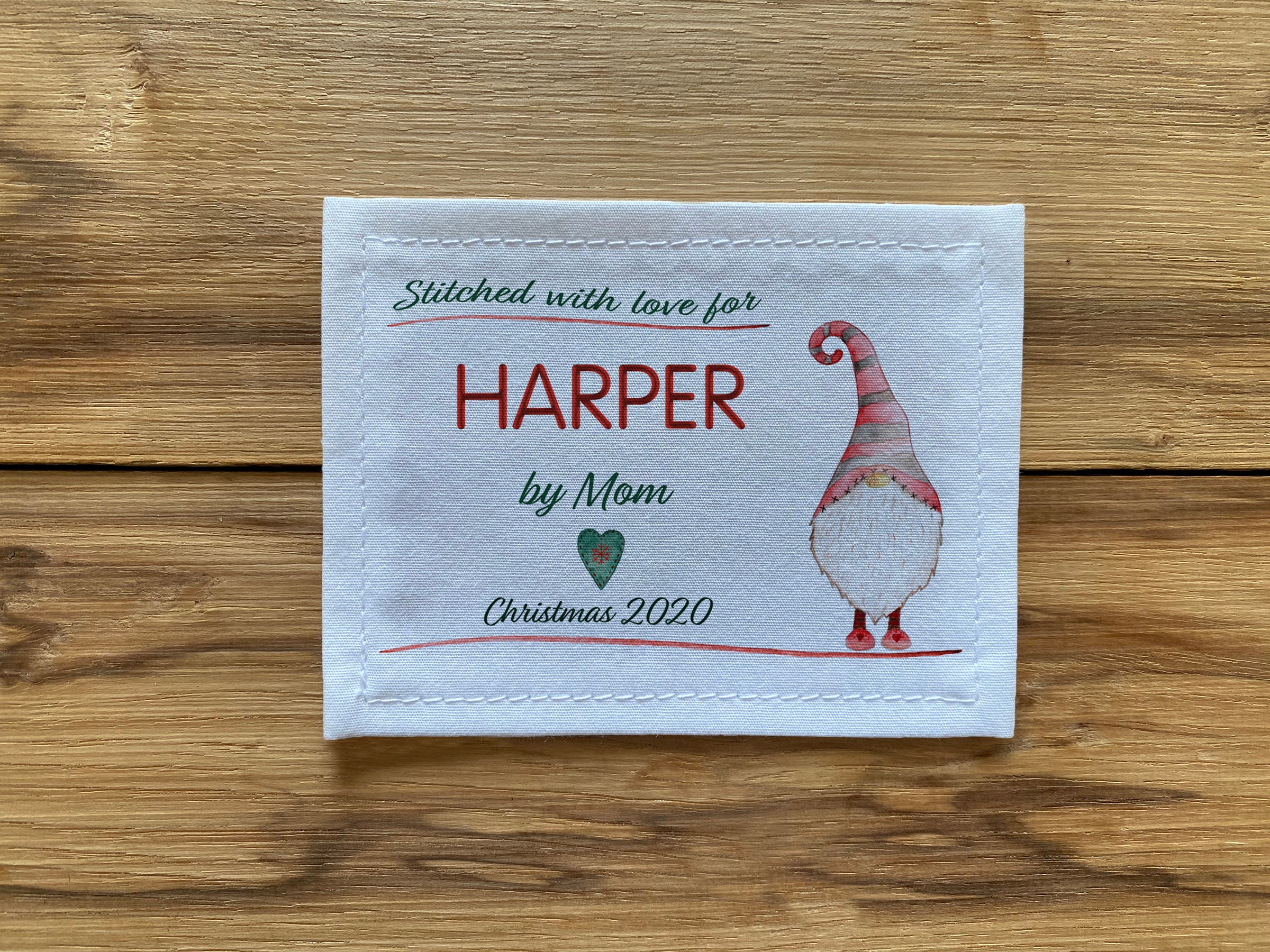 Large Custom Cotton Fabric Labels Personalized Quilt Labels - Etsy