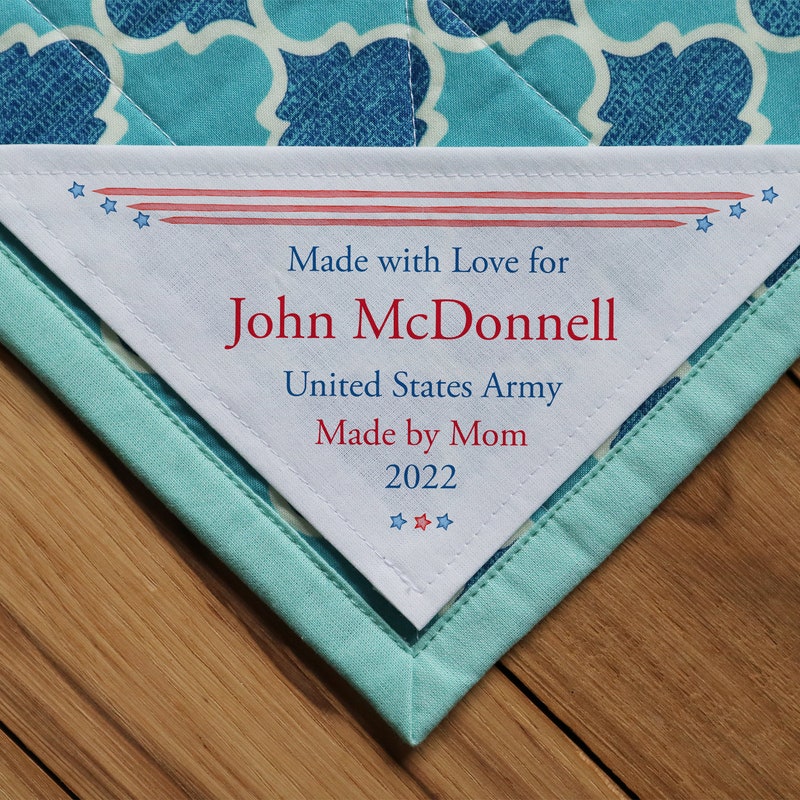 Quilt of Valor Label - Etsy