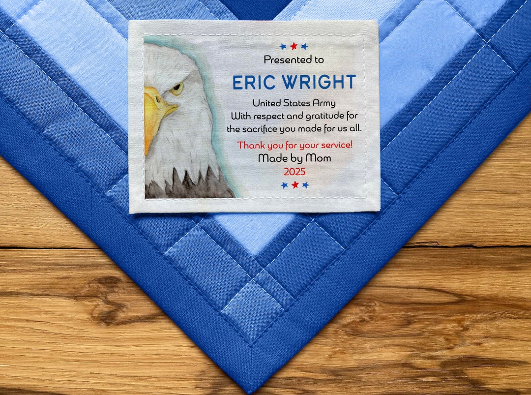 Large Quilt Labels, Personalized Sewing Labels, Quilt Labels, Quilt ...