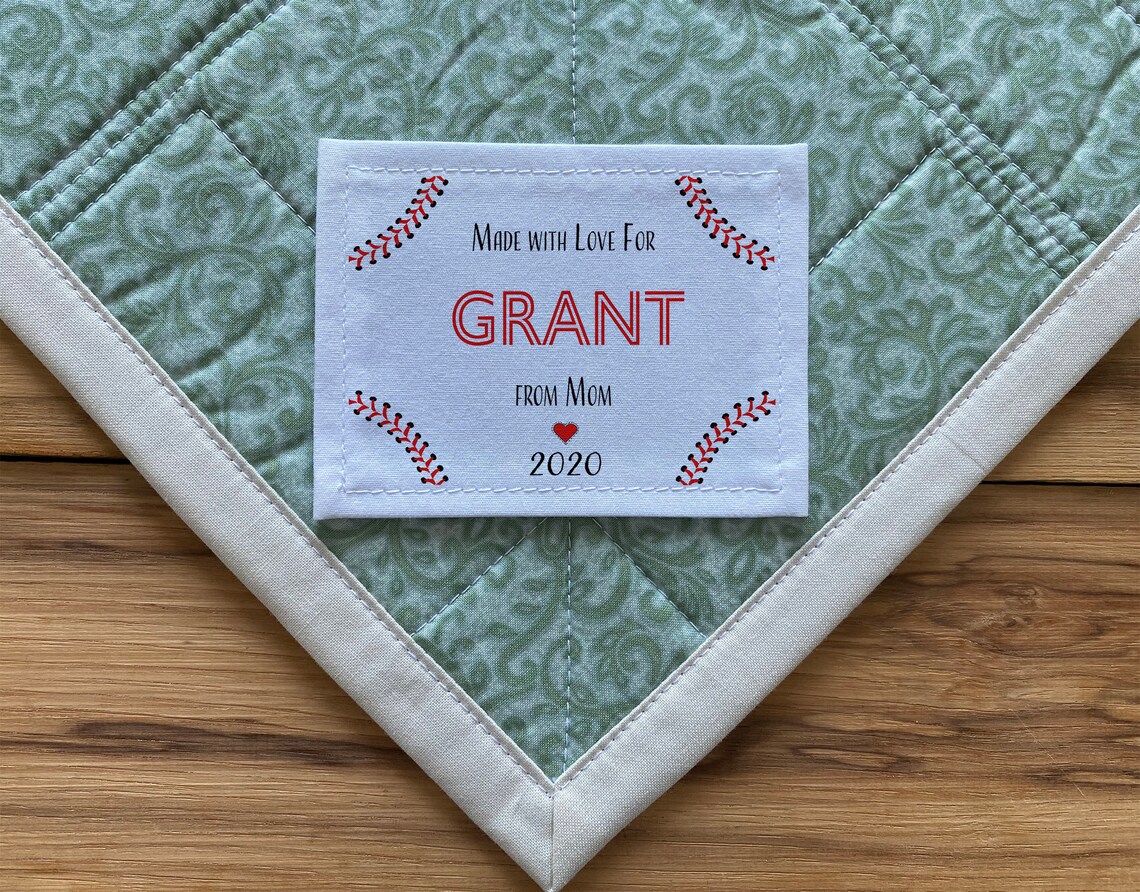 Large Personalized Sewing Labels Personalized Quilt Labels - Etsy