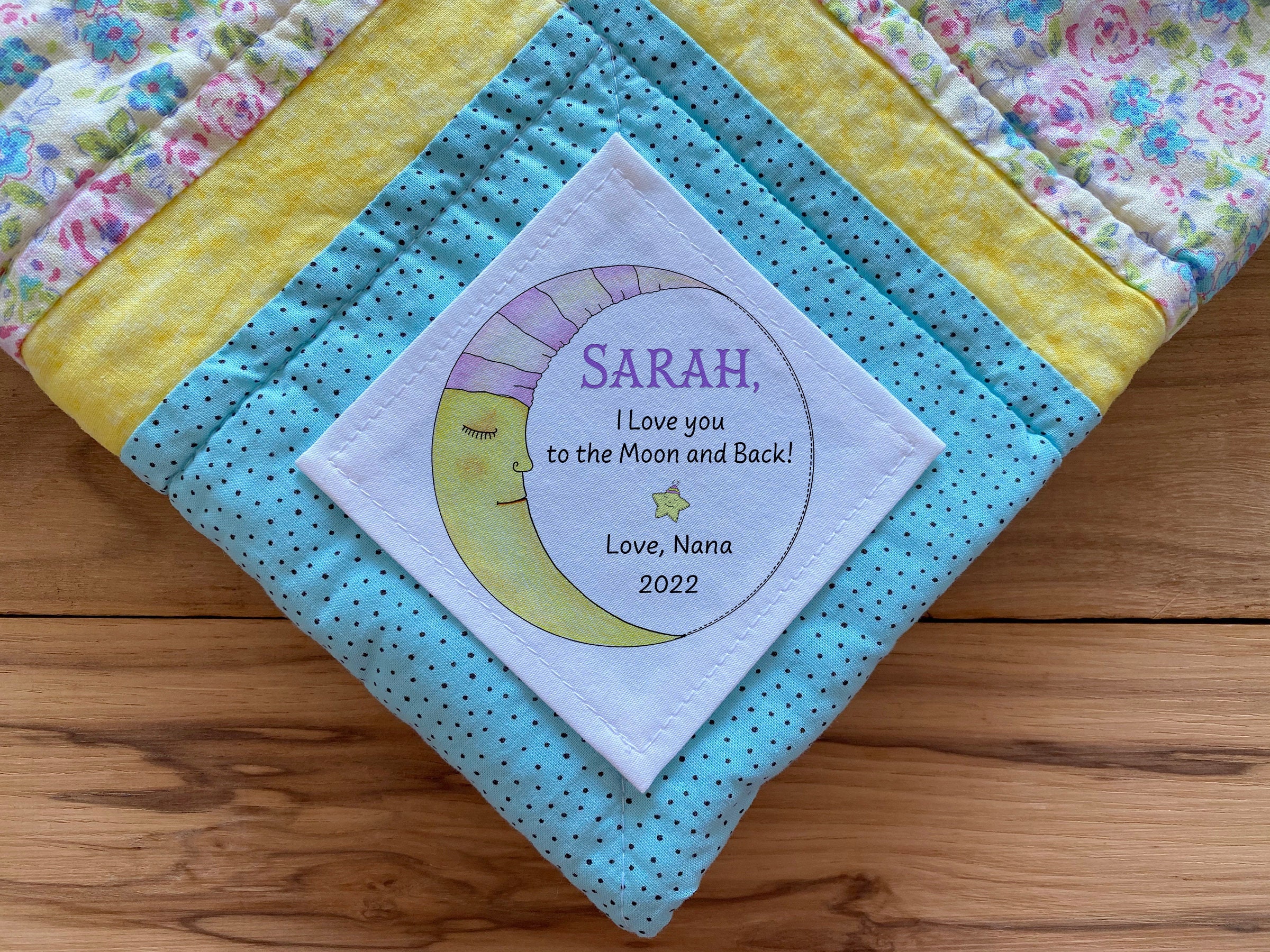 Large Personalized Sewing Labels Personalized Quilt Labels | Etsy