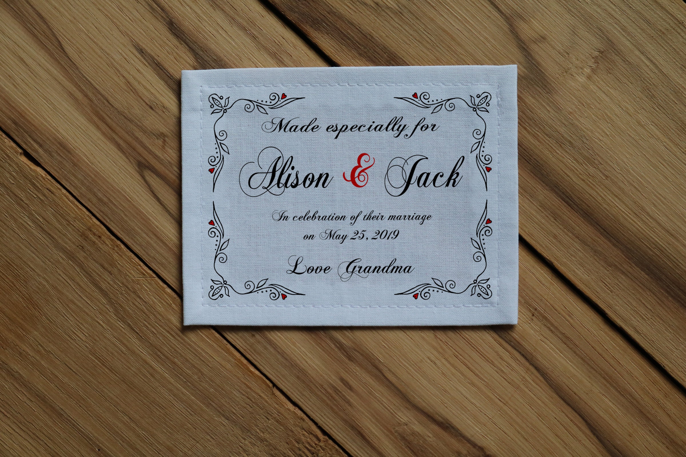 Large Quilt Labels Personalized Sewing Labels Knitting | Etsy