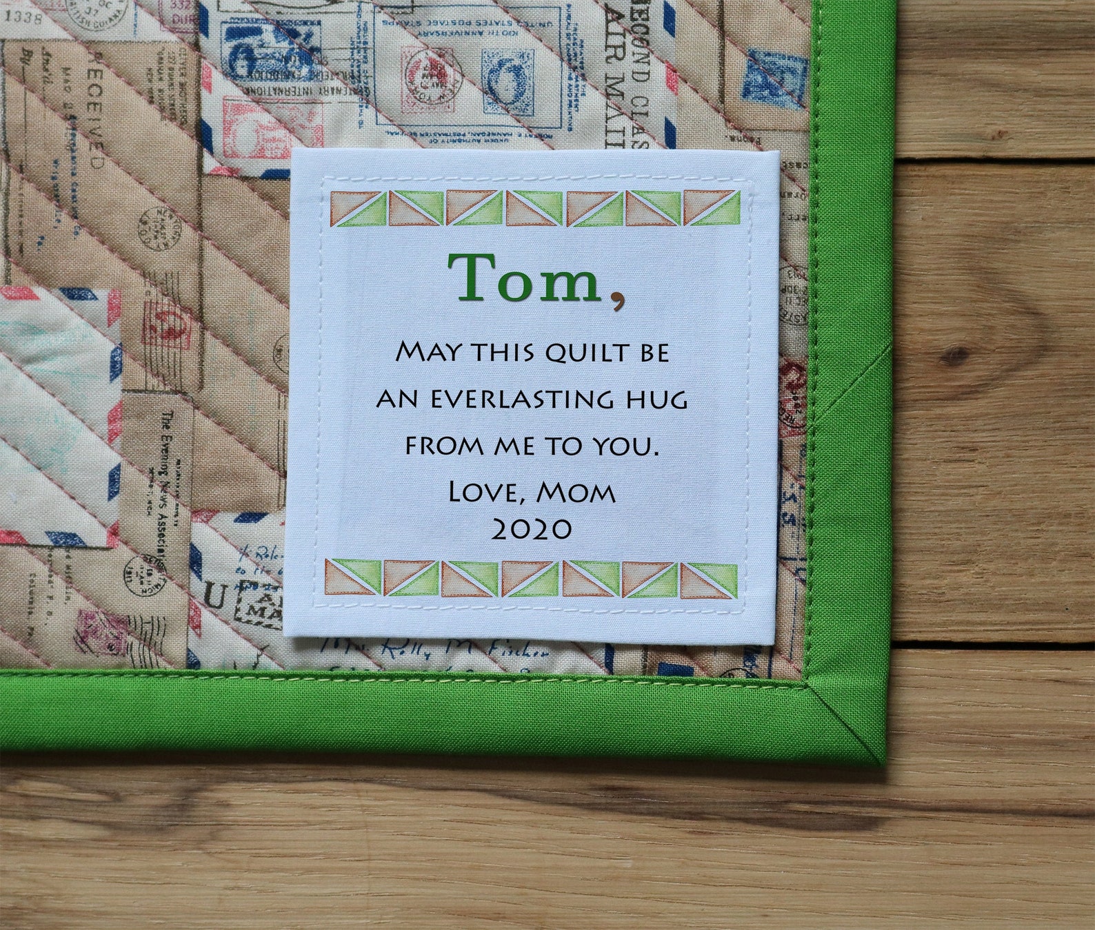Quilt Labels Personalized Labels Handmade Labels Birth - Etsy