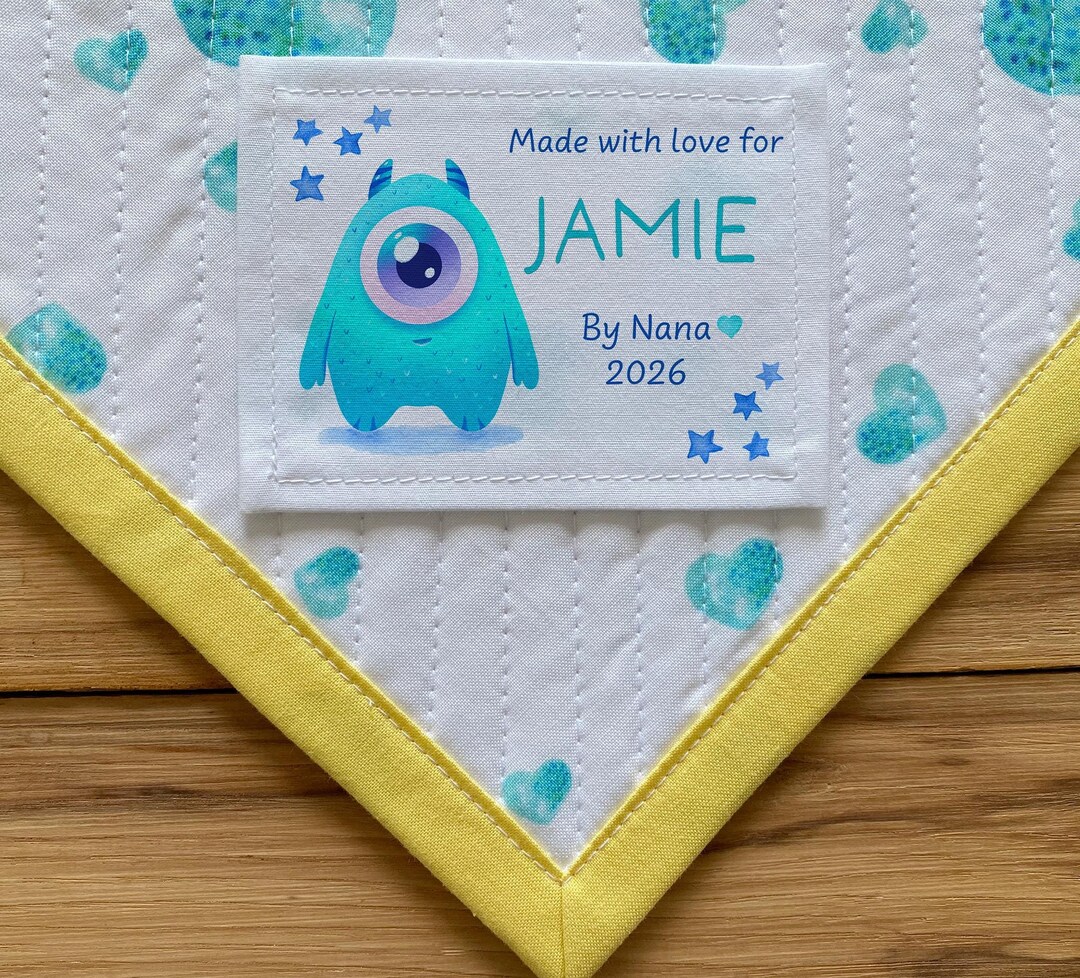 Large Personalized Sewing Labels, Personalized Quilt Labels, Custom ...