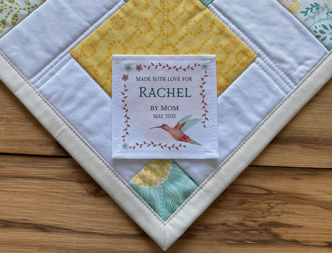 Personalized Sewing Labels, Personalized Quilt Labels, Fabric Labels ...