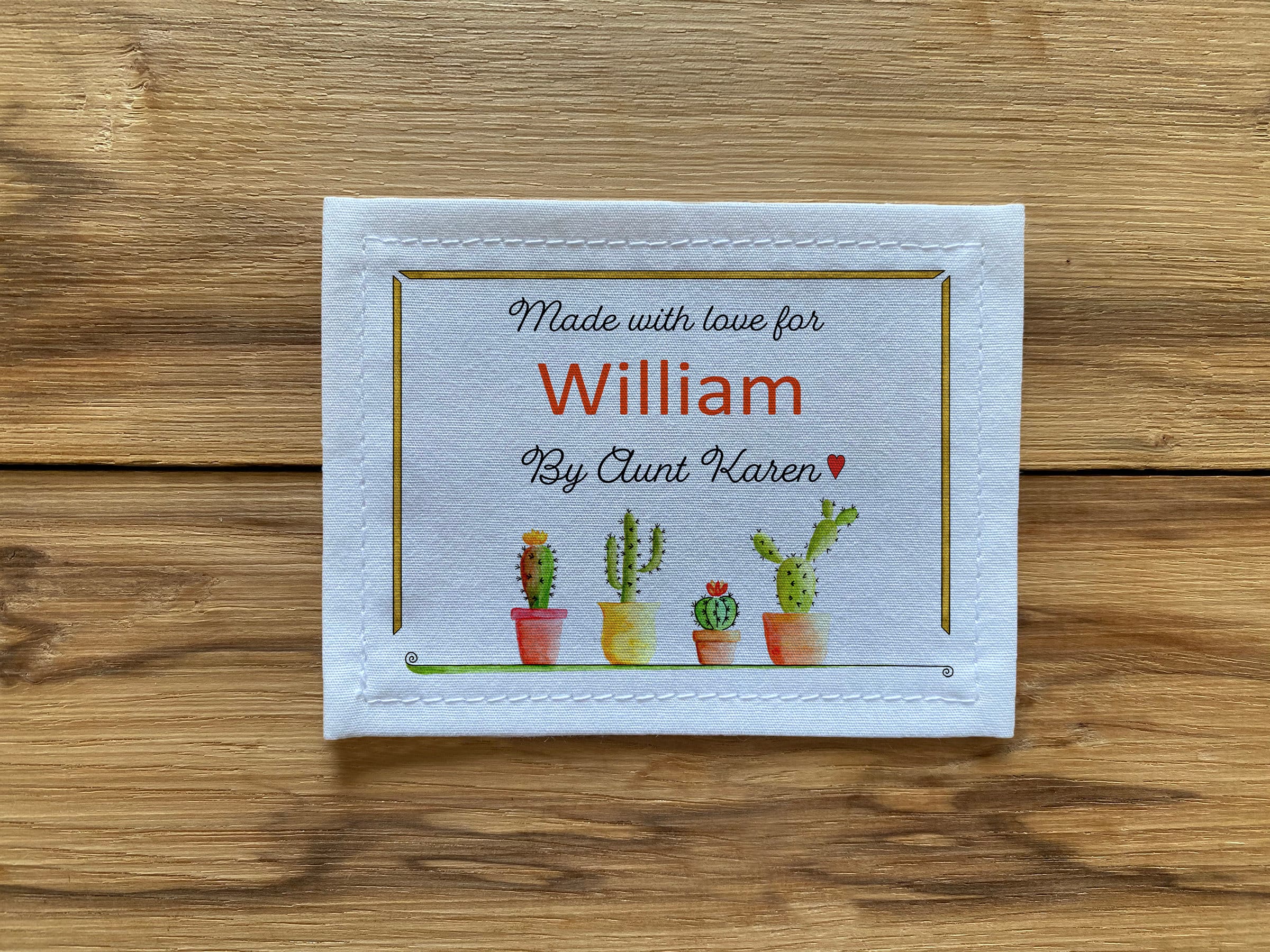 Quilt Labels Blanket Labels Custom Fabric Labels - Etsy