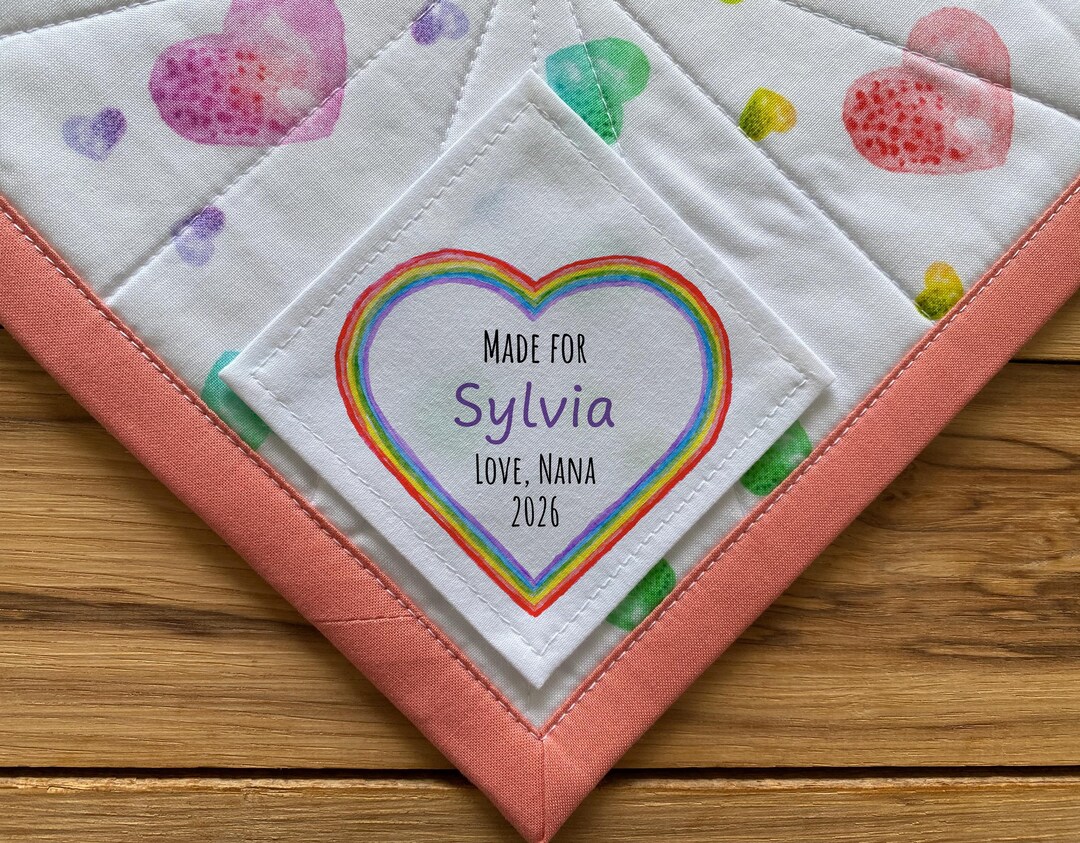 Free Shipping Quilt Labels, Sewing Labels, Personalized Quilt Labels ...