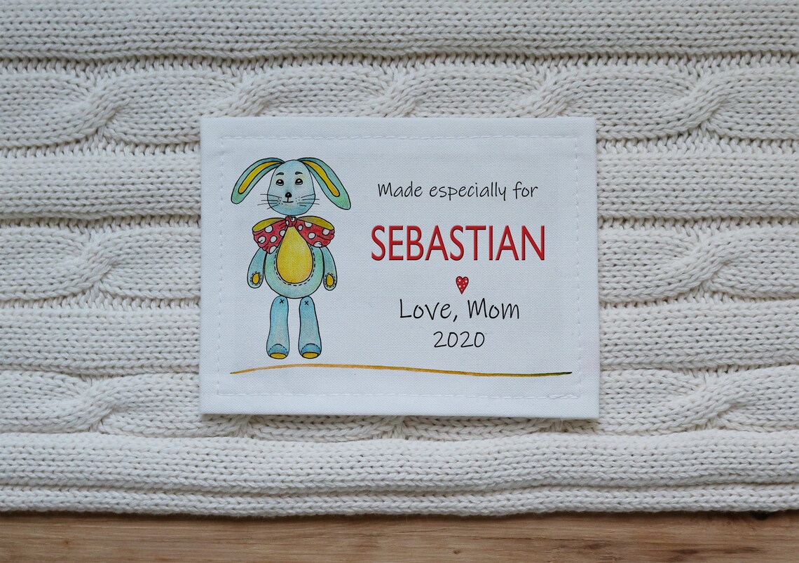 Large Personalized Sewing Labels Personalized Quilt Custom | Etsy