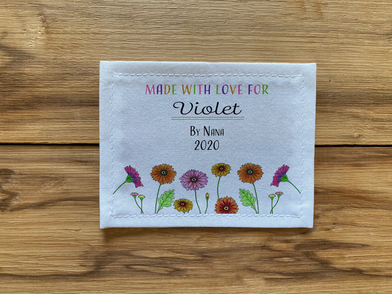 Personalized Sewing Labels, Custom Labels, Fabric Labels, Cut-out ...