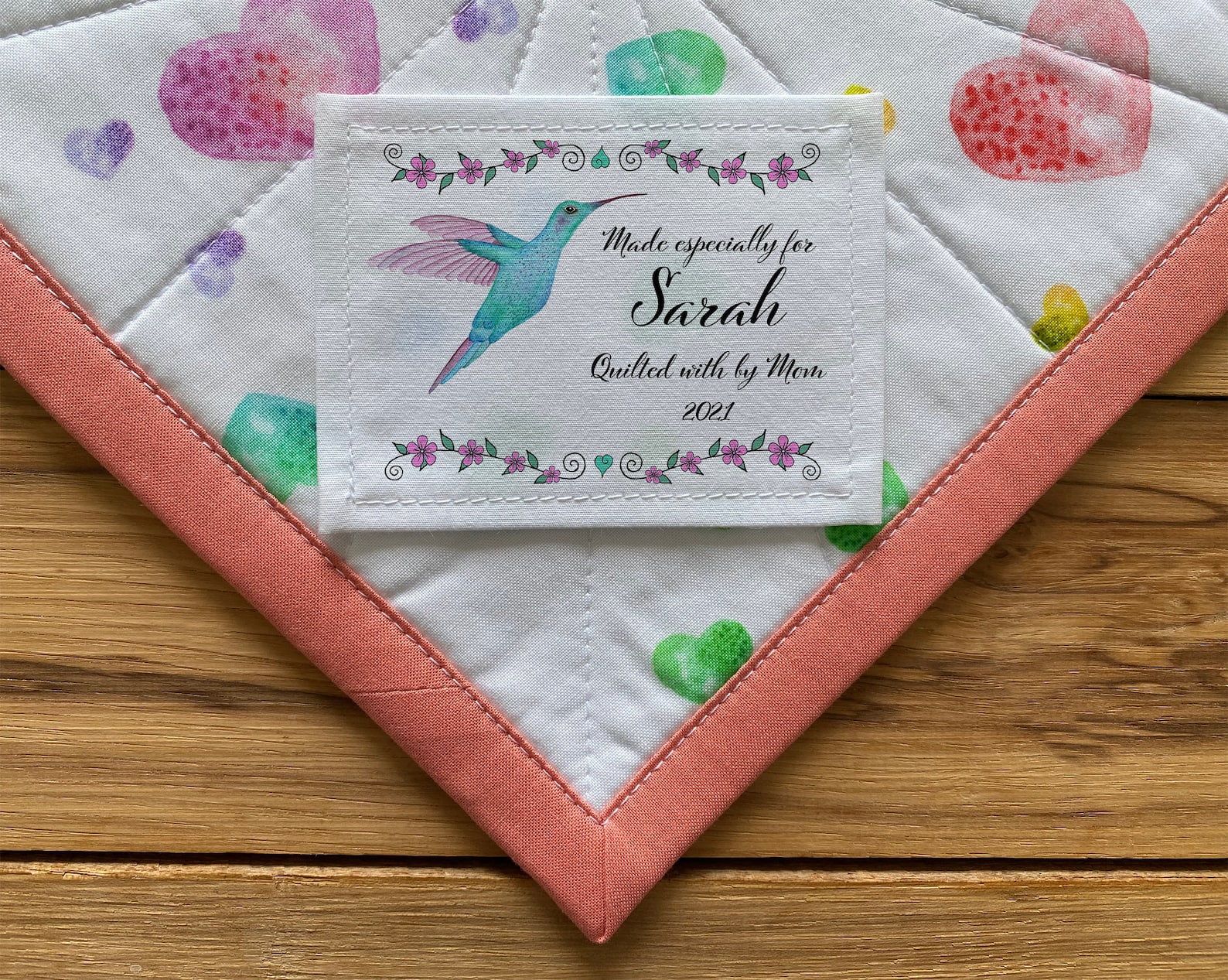 Personalized Sewing Labels Personalized Quilt Labels Fabric - Etsy