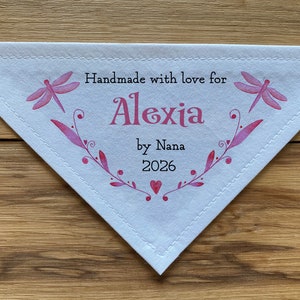 Triangle Quilt Label, Personalized Sewing Labels, Personalized Labels ...