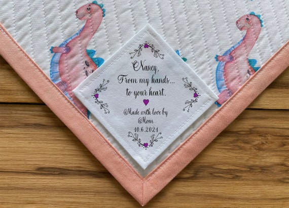 Personalized Sewing Labels Quilt Labels Custom Fabric - Etsy