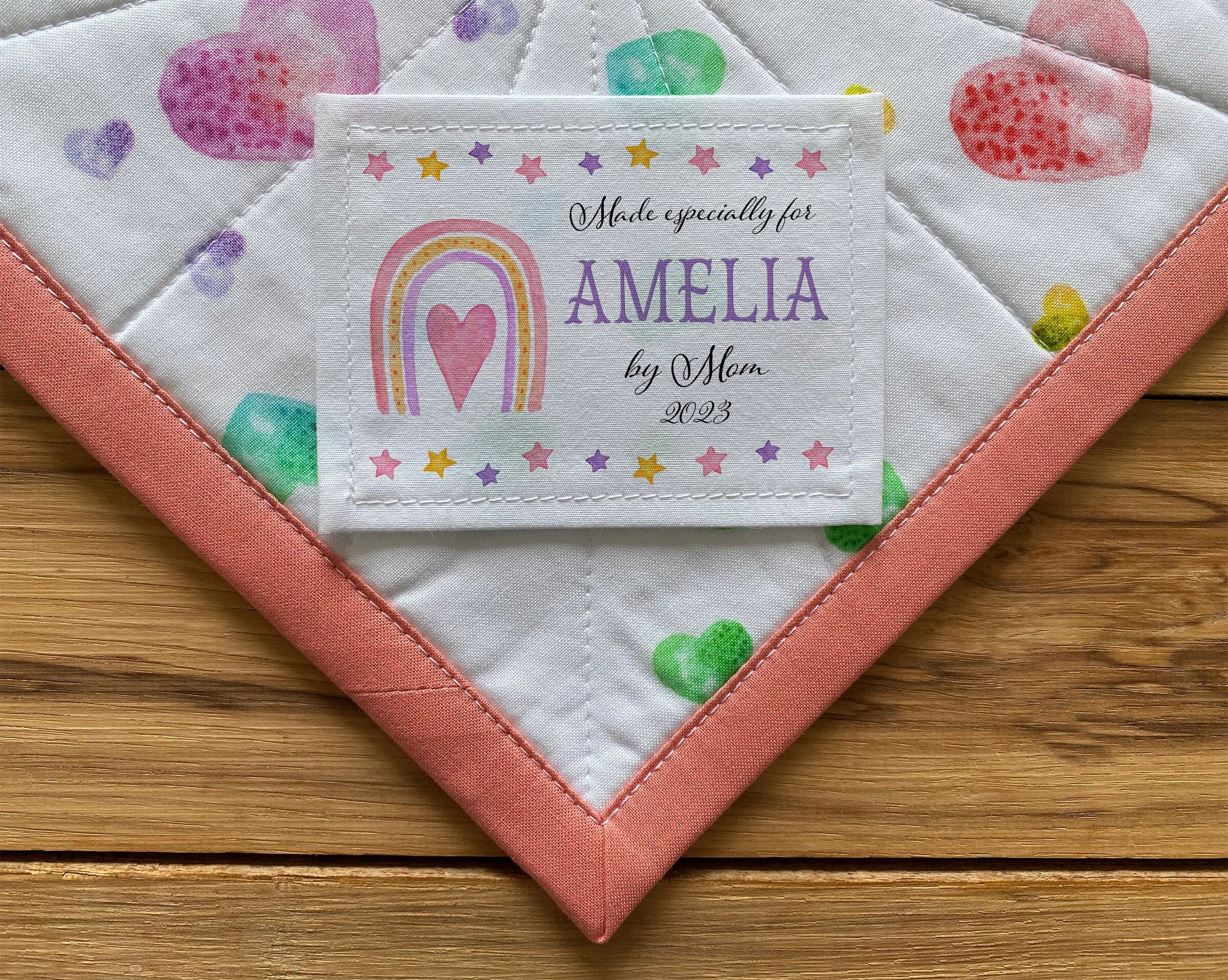 Large Personalized Sewing Labels Personalized Quilt Label - Etsy
