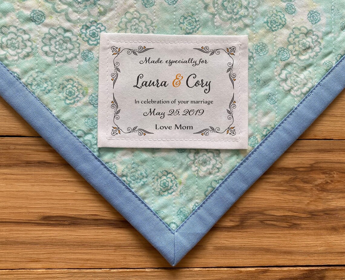 Large Quilt Labels | Personalized Sewing Labels | Knitting Labels ...