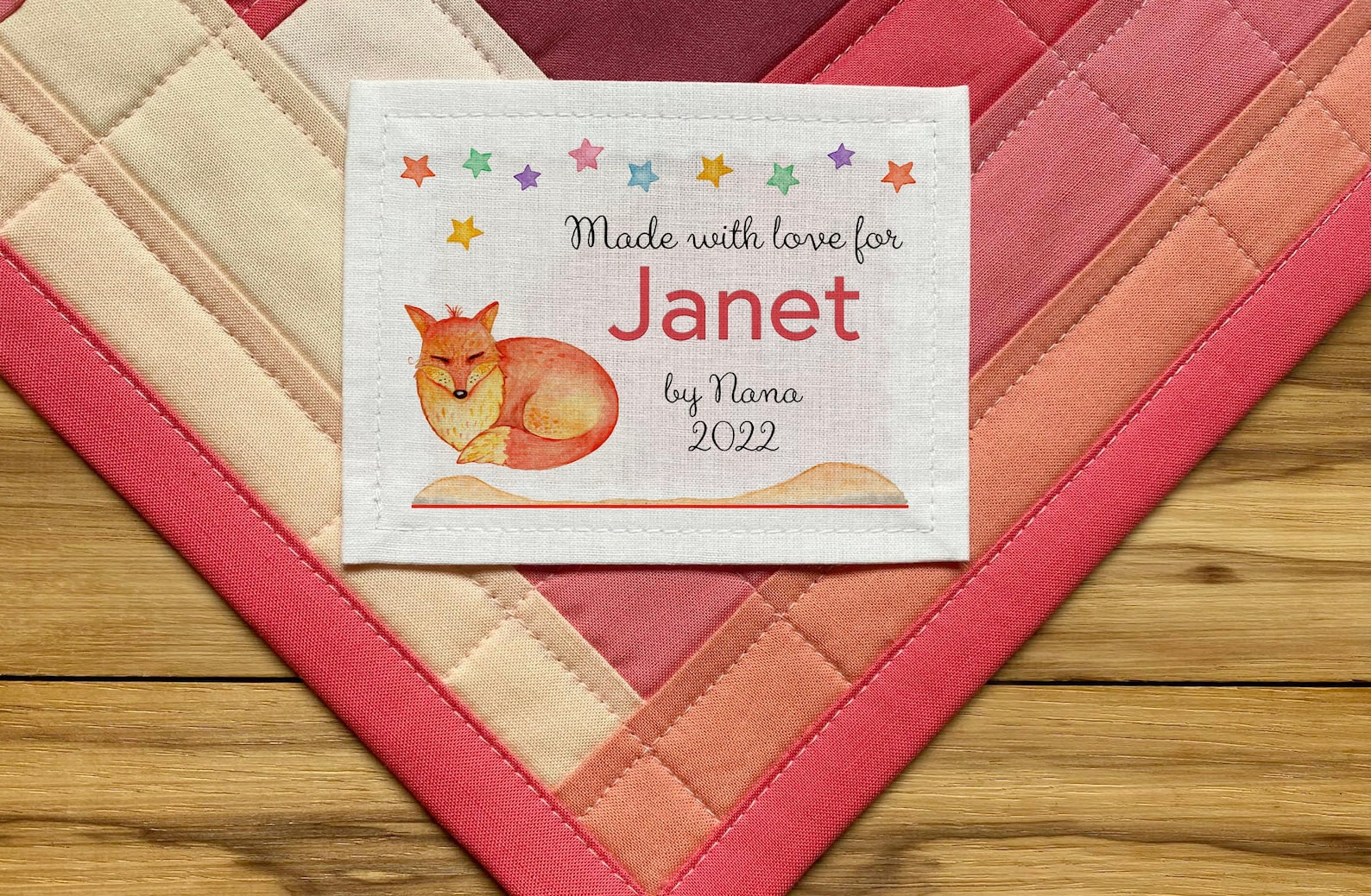 Quilt Labels Personalized Quilt Labels Quilt Patch Custom - Etsy