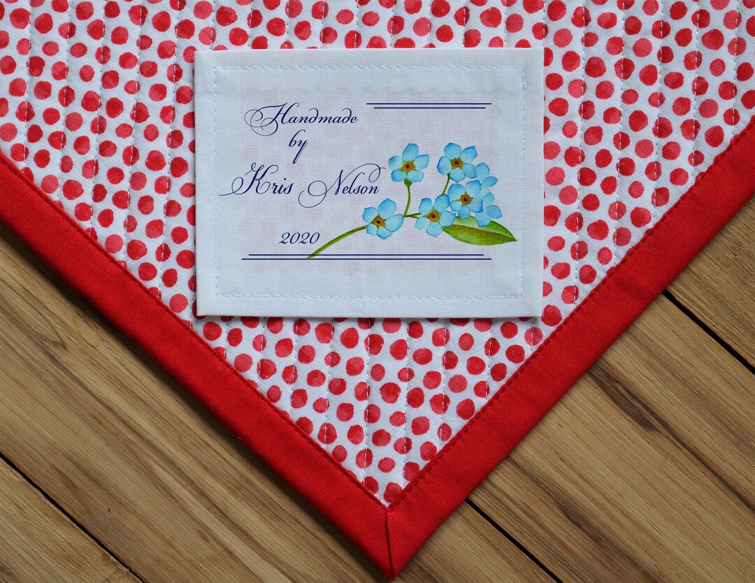 Free Shipping Quilt Labels Personalized Sewing Labels, Personalized ...