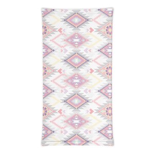 Pastel Pink Aztec Tribal Face Covering Neck Gaiter - Etsy