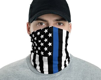 Police Neck Gaiter - Etsy