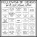 Mix & Mingle Church Bingo Game, Fellowship Bingo, Church Icebreaker ...