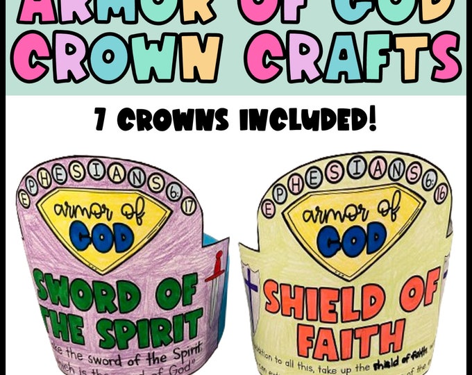 Armor of God Paper Doll Printable, Bible Verse Prints, Homeschool ...