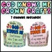 Fruit of the Spirit Coloring Crown Headband, Printable Kids Bible Verse ...