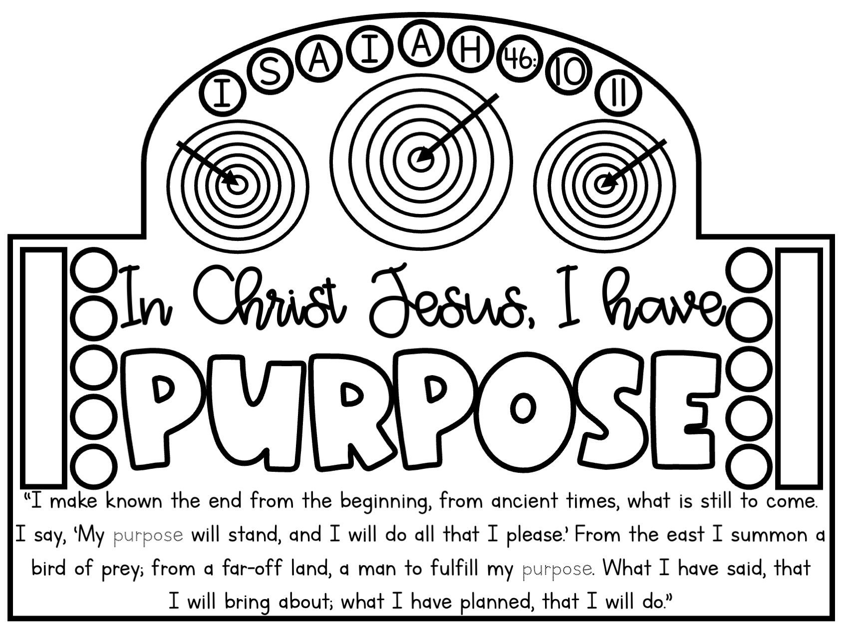 Identity in Christ Headband Crowns, Printable Bible Activity, Kids ...