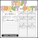 Staff Shout Out Digital Printables Staff Classroom Student, Caught ...