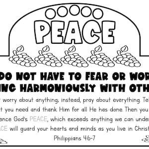 Fruit of the Spirit Coloring Crown Headband, Printable Kids Bible Verse ...