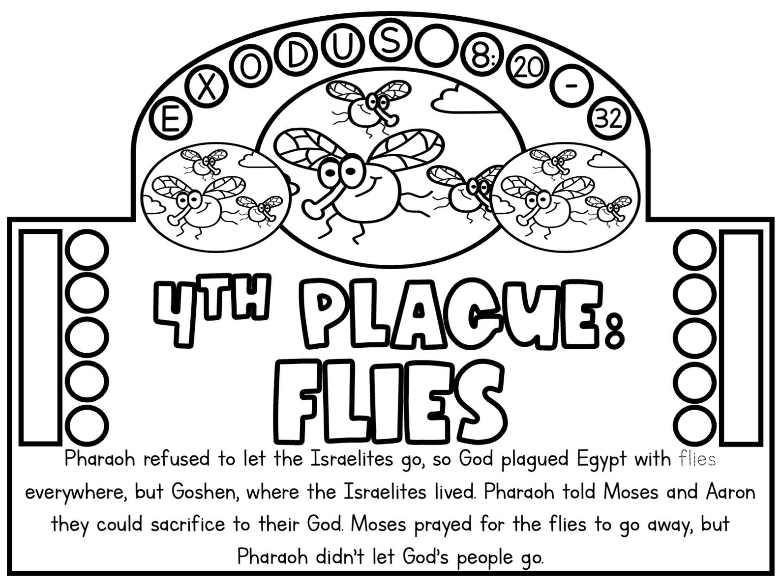 Ten Plagues of Egypt Craft, Moses and the Ten Plagues, Passover Crafts ...