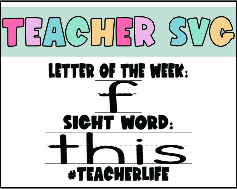 Teacher Humor Svg Adult Humor Svg F This teacherlife SVG - Etsy