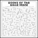 Books of the Bible Mazes Game Printable Church Game, Sunday School ...