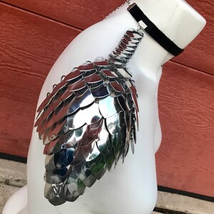 Scale Mail Shoulders - Armor Shoulders - Scale Mail Pauldrons - Scale ...