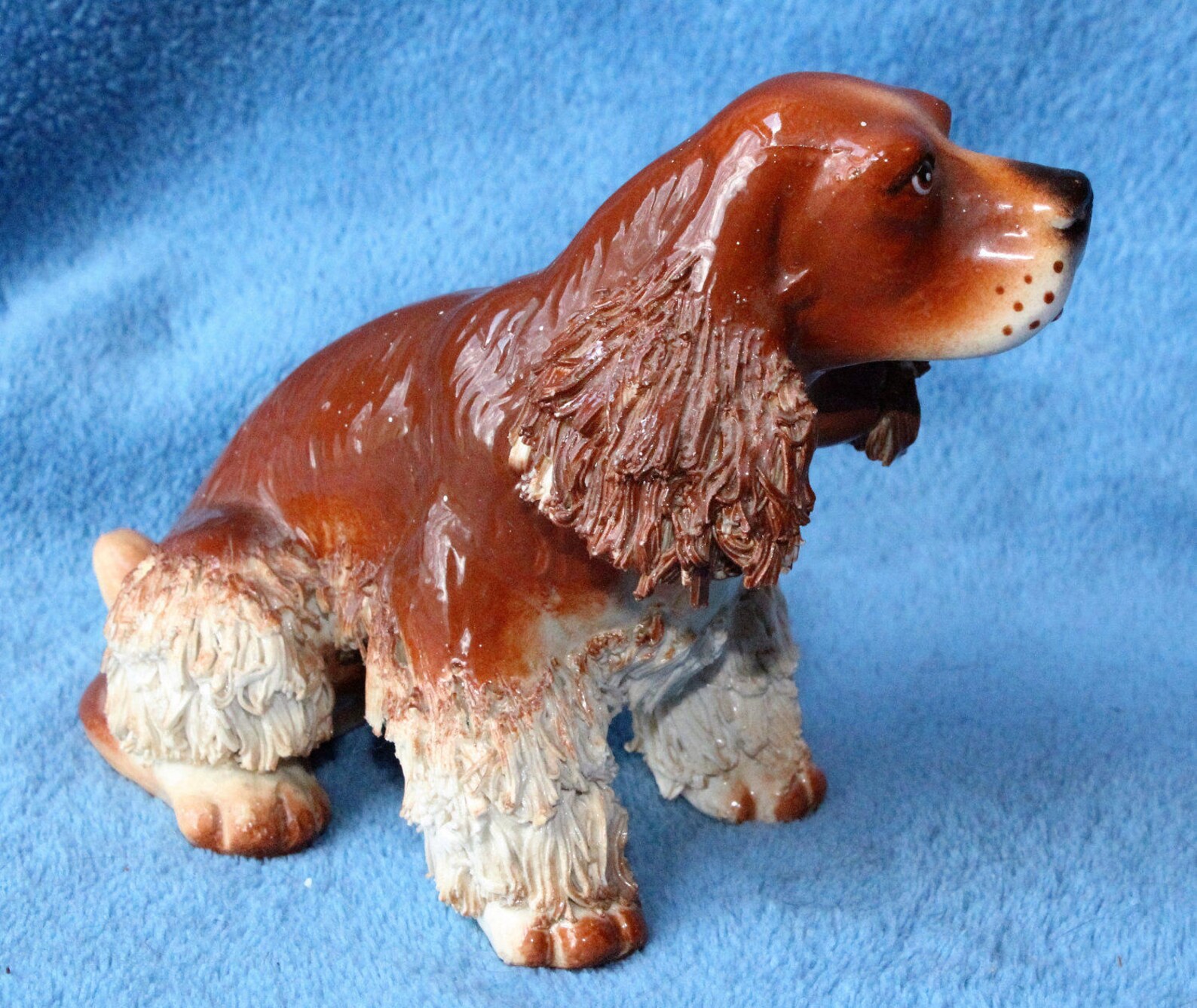 Ceramic Vintage Cocker Spaniel - Etsy Norway