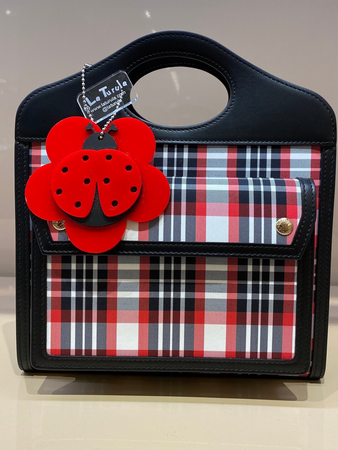 Designer Ladybug Key Ring - Etsy