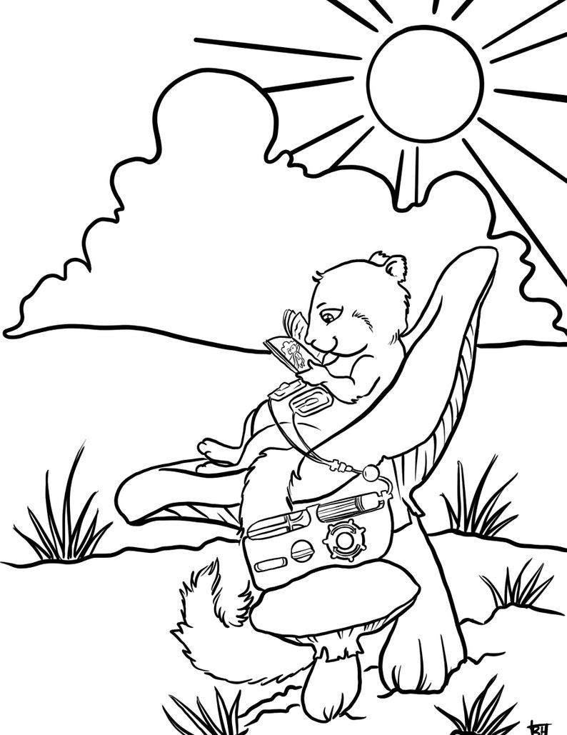 Scig/infusion Poster and Coloring Page - Etsy Ireland