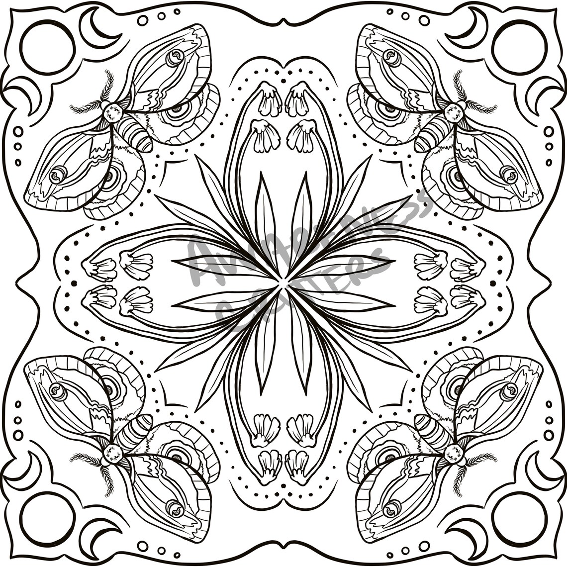 Nature Themed Coloring Pages - Etsy Canada