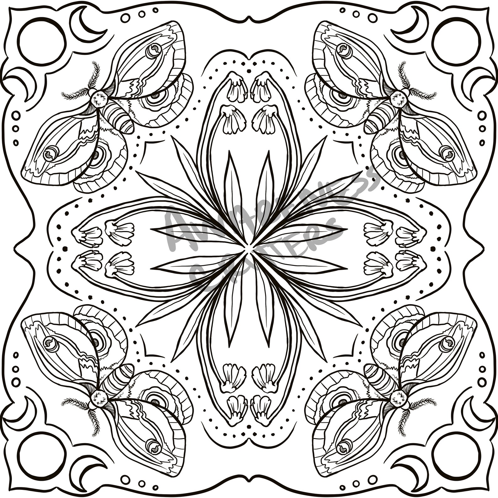 Nature Themed Coloring Pages - Etsy Canada