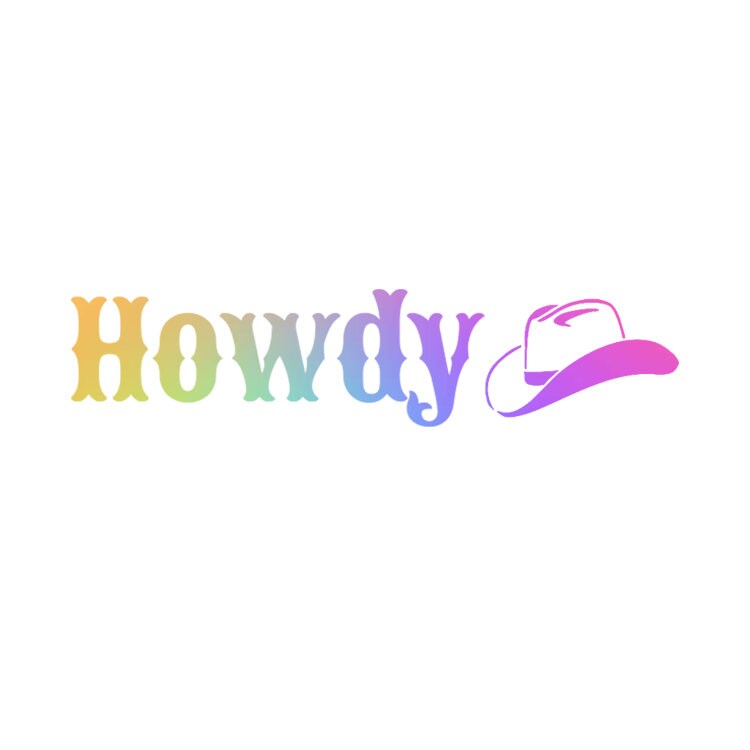 Bumper Stickers Howdy Decal Funny Decal Vinyl decal TikTok Decal Bumper ...