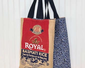 Burlap Shoulder Bag - Etsy