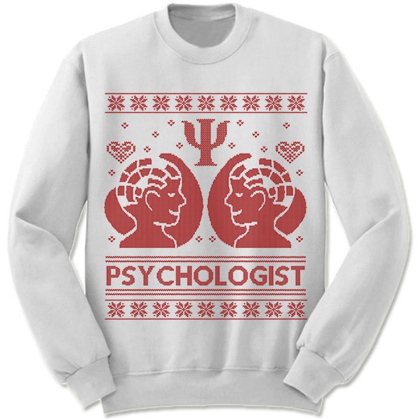 Psychologist Ugly Christmas Sweater. Gift. Ugly Sweater. | Etsy